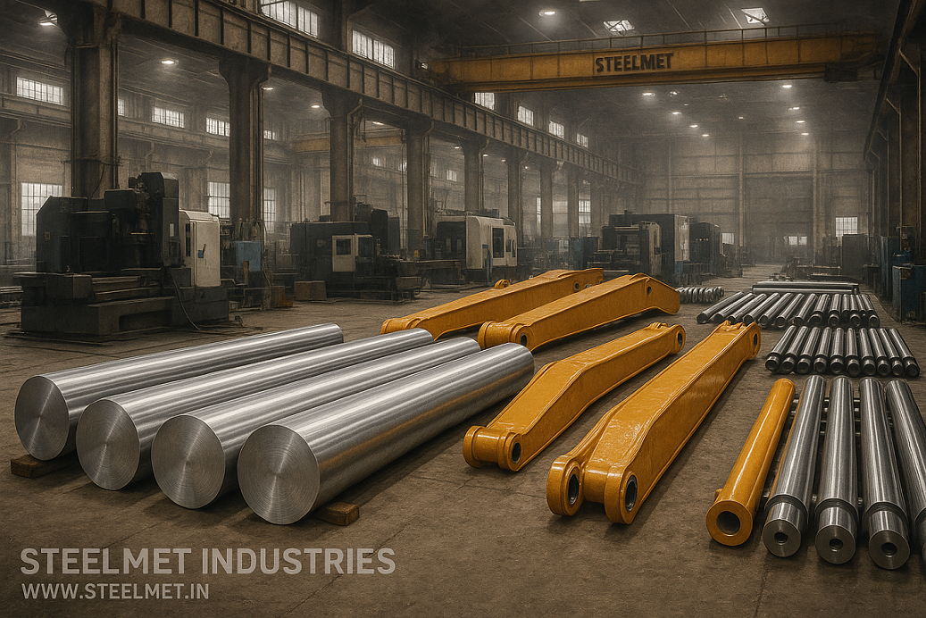 Bright Steel Bars for Heavy Engineering & Earthmoving | Shafts, Pins ...