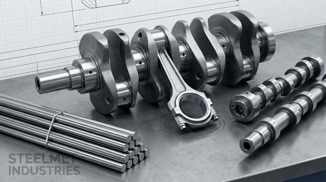 Cold Drawn Steel for Crankshafts, Camshafts & Connecting Rods ...