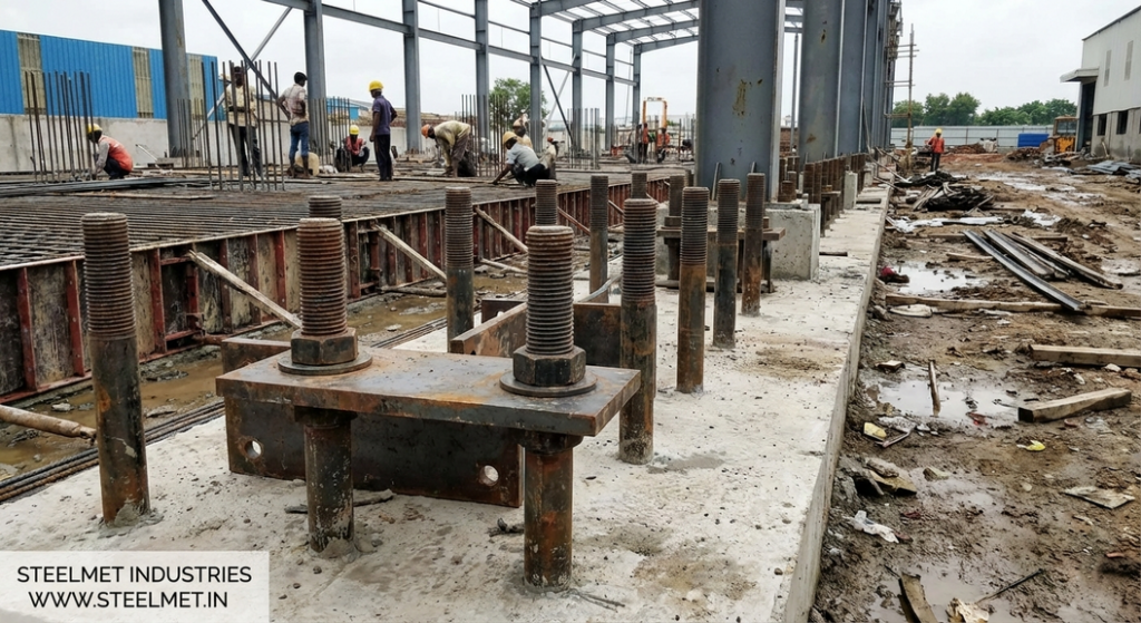 Anchor Bolts from Bright Steel Bars | Industrial Applications