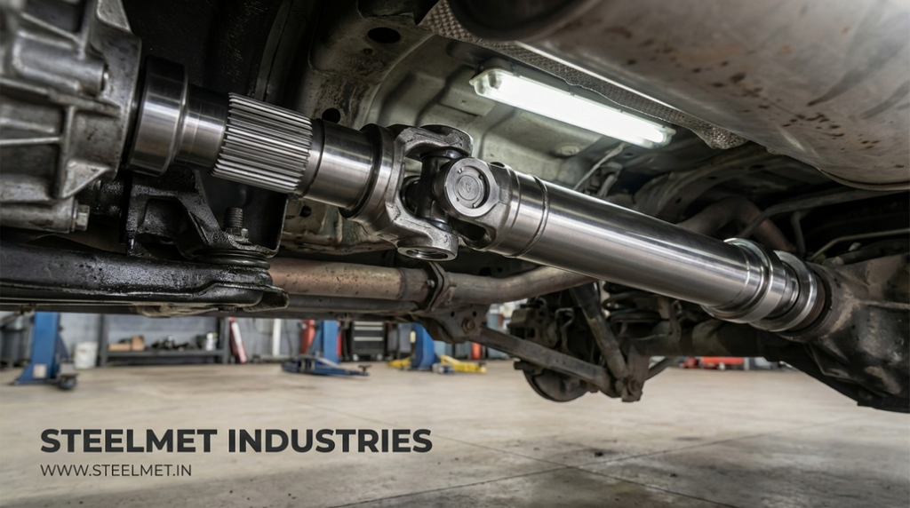 Use of Steel Bright Bars in Drive Shaft Manufacturing | Steelmet