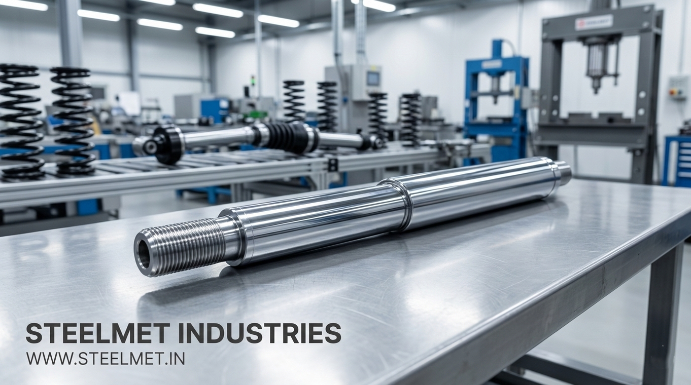 Shock Absorber Rod Steel Bright Bars | Automotive Suspension | Steelmet