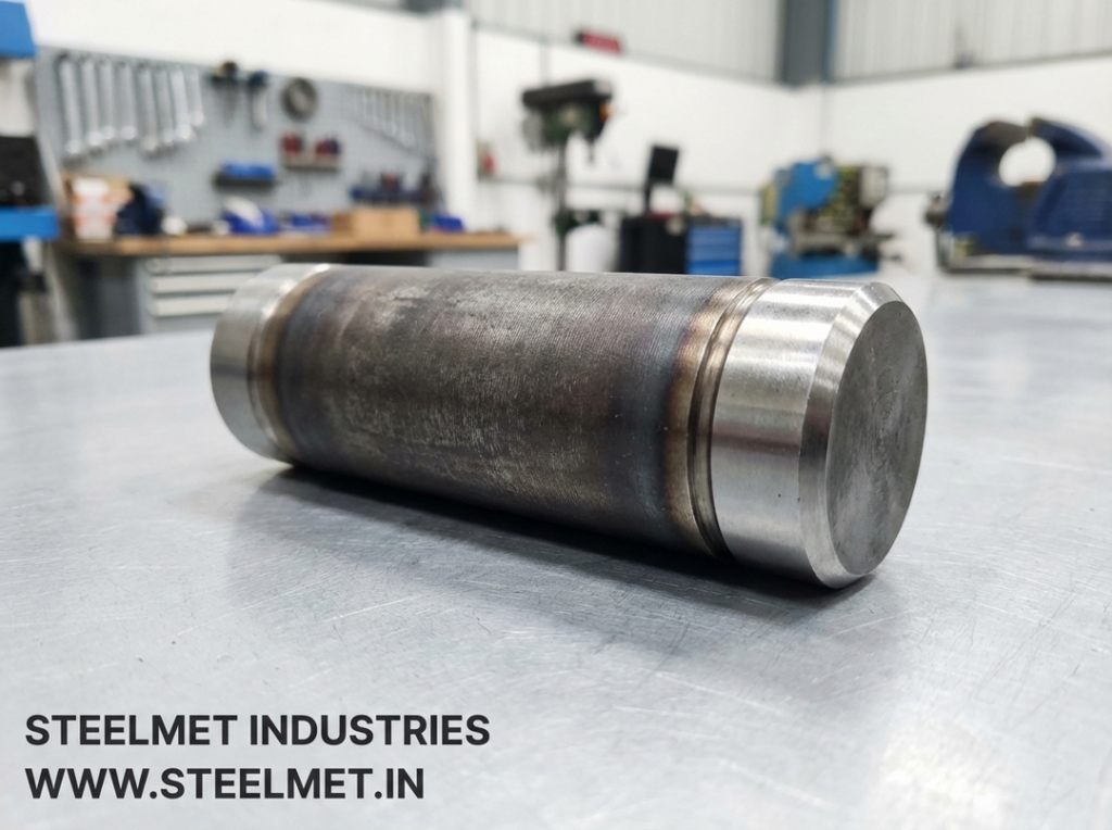 Use of Steel Bright Bars in Track Pin Manufacturing | Steelmet
