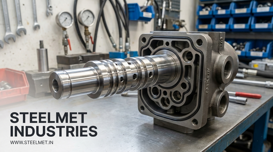 Use of Steel Bright Bars in Valve Spool Shaft Manufacturing | Steelmet